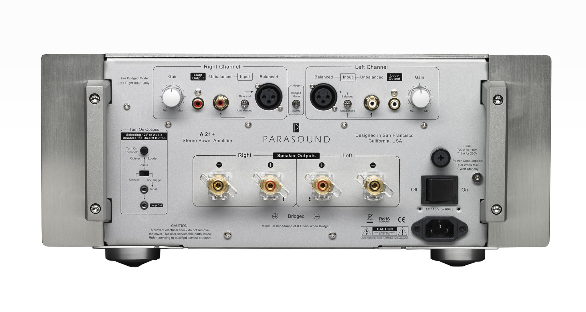 Parasound Halo A 21+ Amplifier